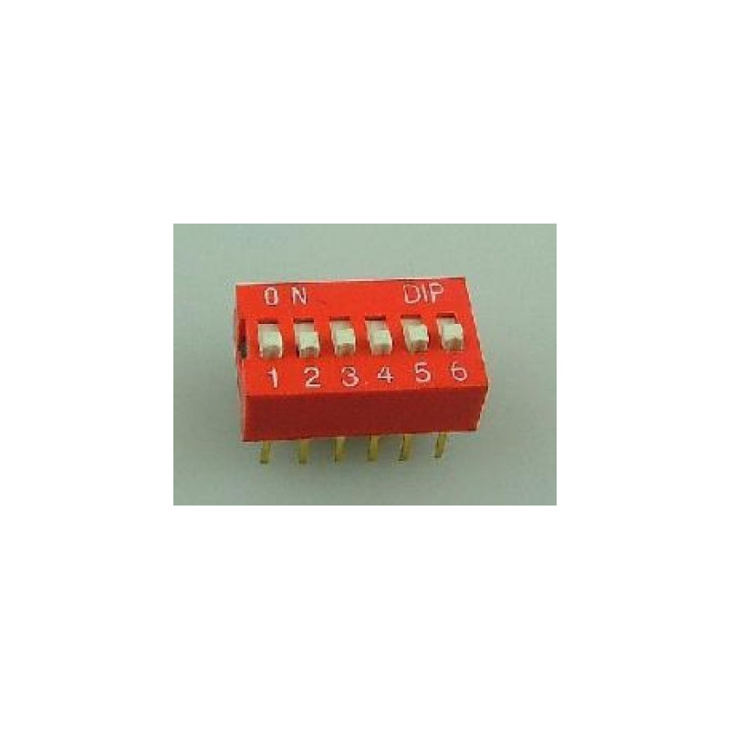 Przełącznik DIP SWITCH 6-Podzespoły Elektroniczne