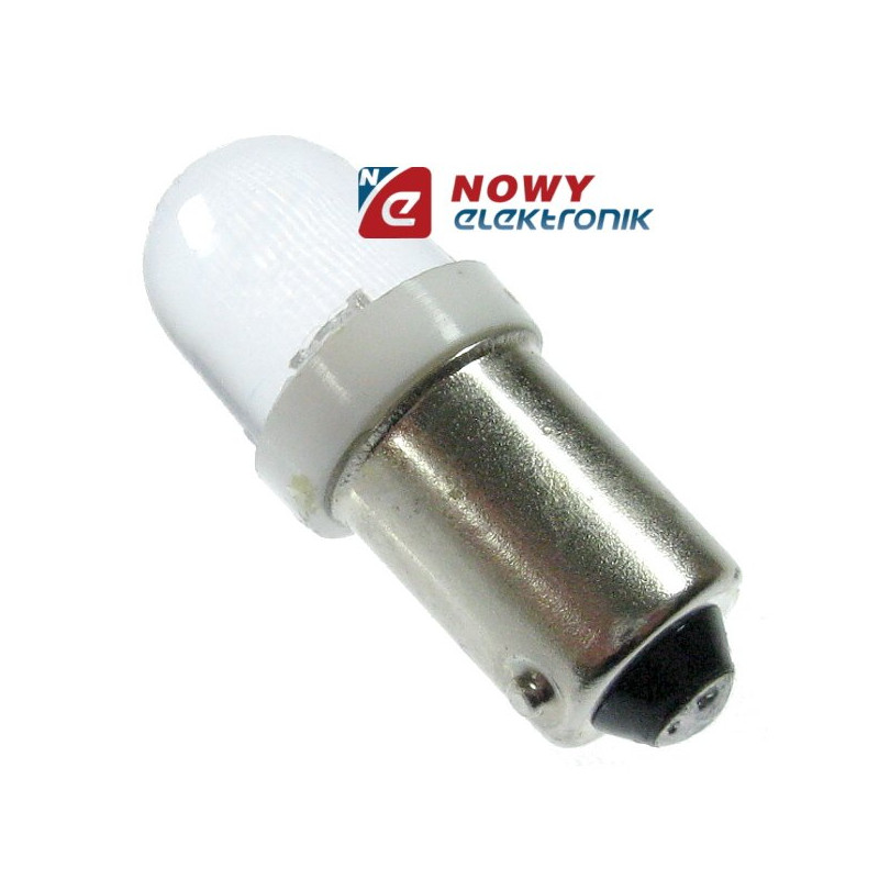 DIODA LED Ba9S dyfuzyjna Biała-Oświetlenie