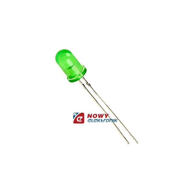 Dioda LED 5mm zielona I-Podzespoły Elektroniczne