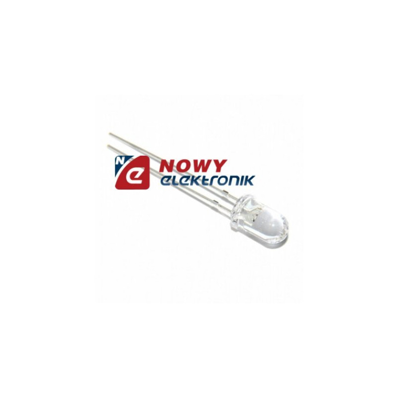 Dioda LED 5mm niebieska 3cd-Podzespoły Elektroniczne
