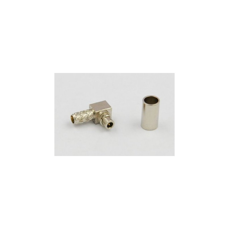 Wtyk MMCX kątowy zaciskany RG174-Podzespoły Elektroniczne