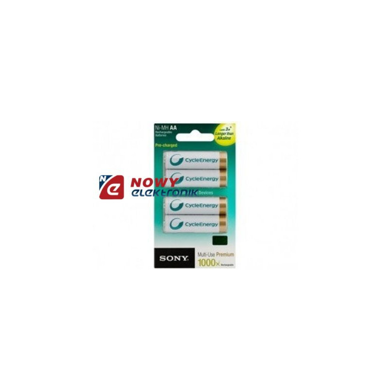 Akum. R6 2500mAh MultiUse SONY Ni-MH-Akumulatory i Ładowarki