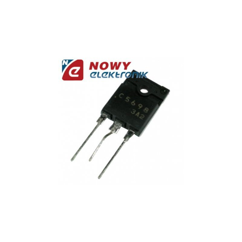 2SC5696 Tranzystor NPN 1600V 36A 85W + damper DIODE-Podzespoły ...