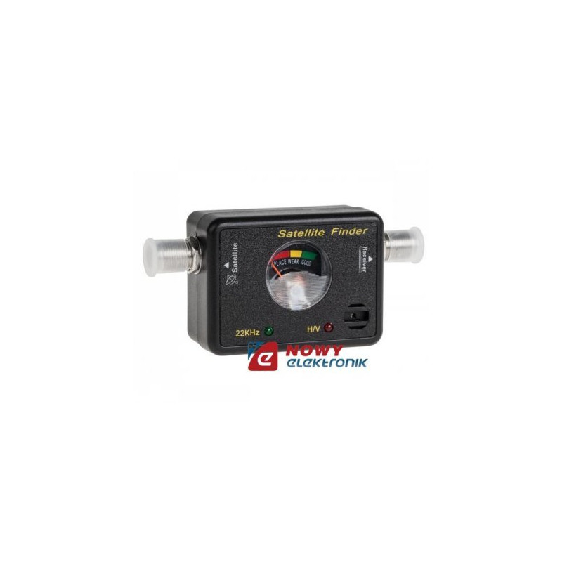 Miernik satelitarny mini analog SAT FINDER-RTV, SAT, DVB-T