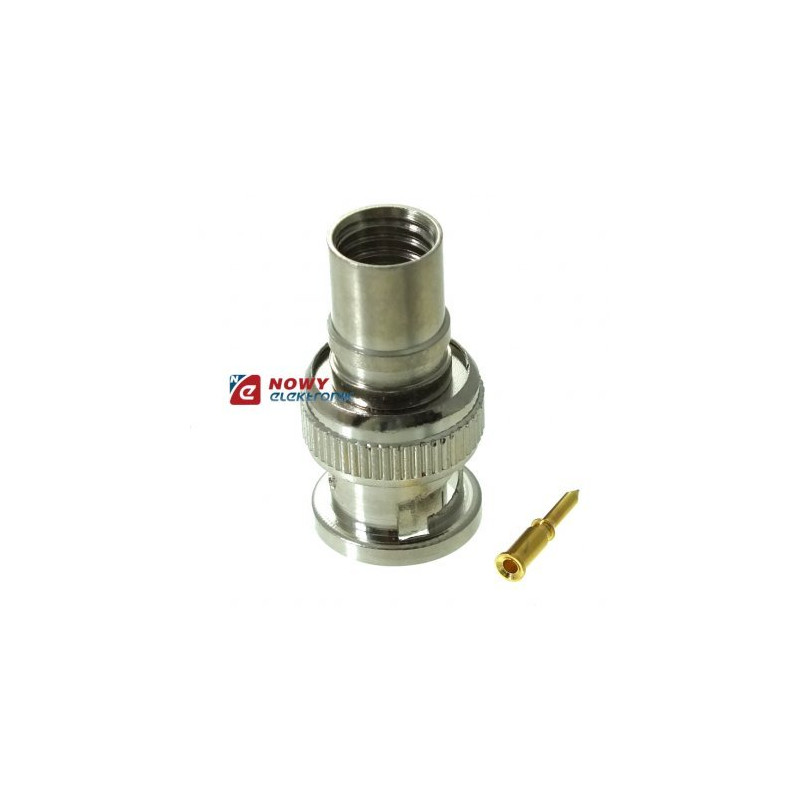 Wtyk BNC nakręcany RG6-U-Podzespoły Elektroniczne