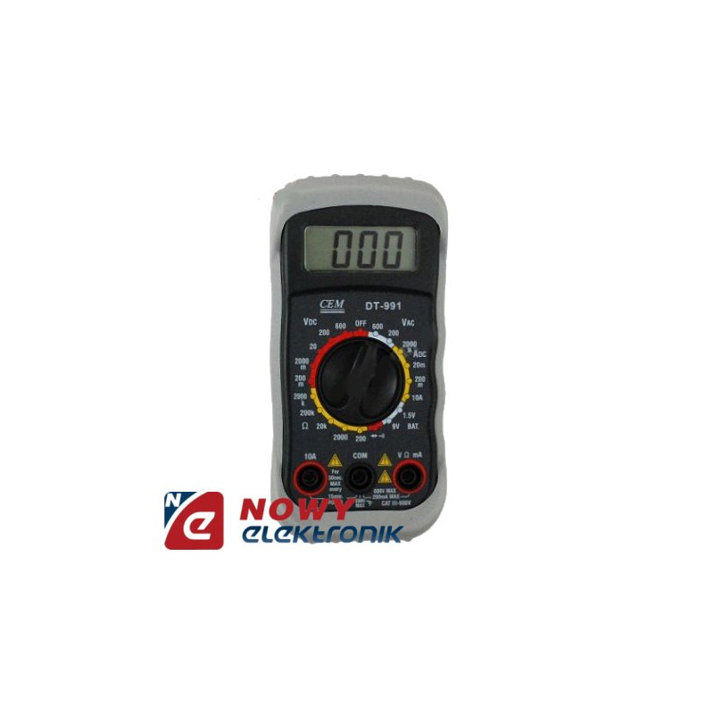 Miernik cyfrowy DT-991 CEM-Mierniki i Multimetry