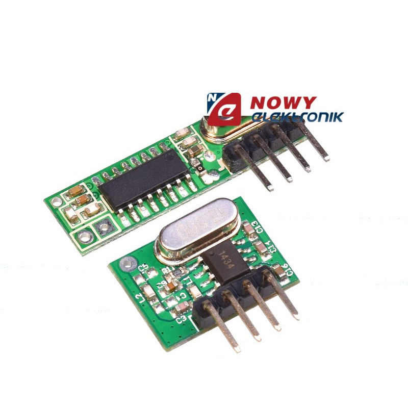 Moduł radiowy 433MHz V2 Arduino nadajnik-odbiornik KLON-Zestawy do ...