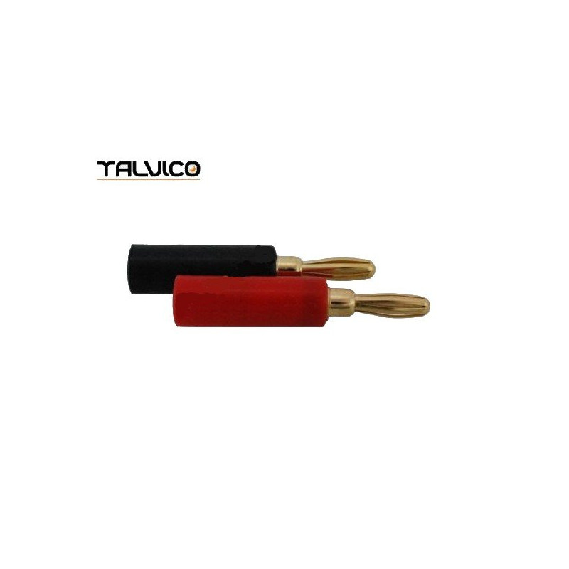 Wtyk Banan złoty LAW25 Talvico-Podzespoły Elektroniczne