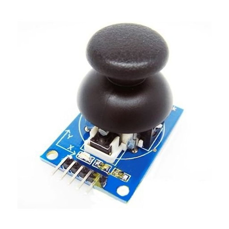 Moduł Joystick PS2 z przyciskiem ARDUINO PS2 KLON (biała płytka ...
