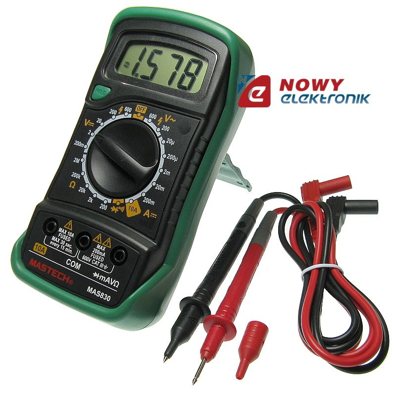 Miernik cyfrowy MAS830 Mastech-Mierniki i Multimetry