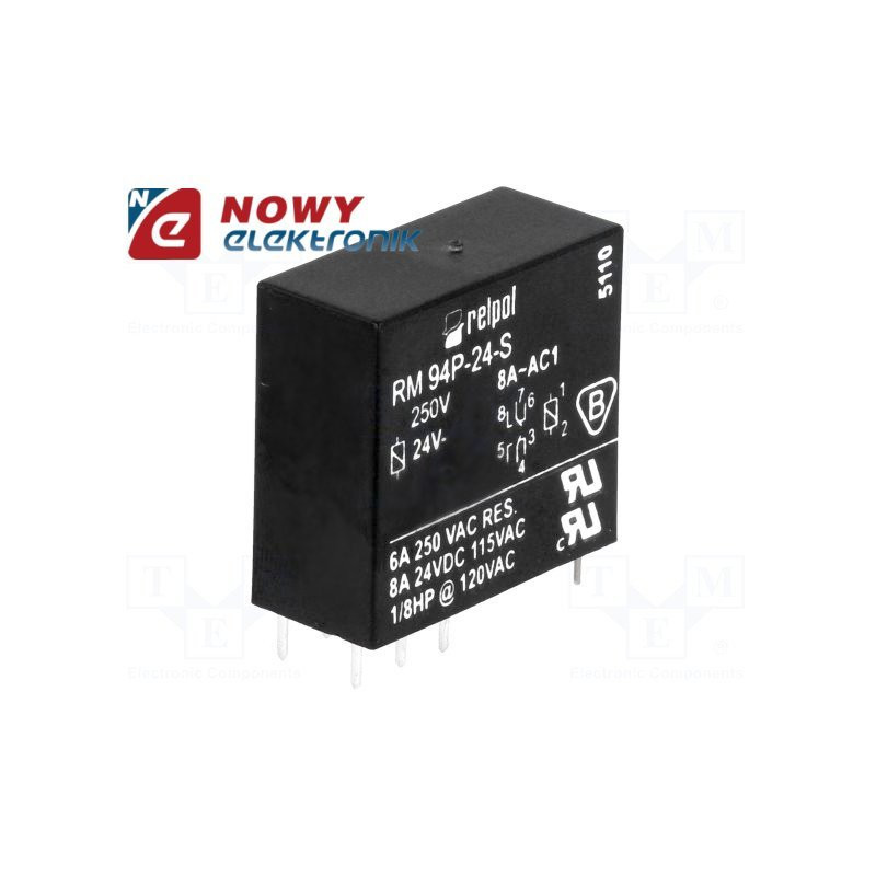 Przekaźnik RM94-1012-25-S024 24V RM94P 24V DC-Podzespoły Elektroniczne