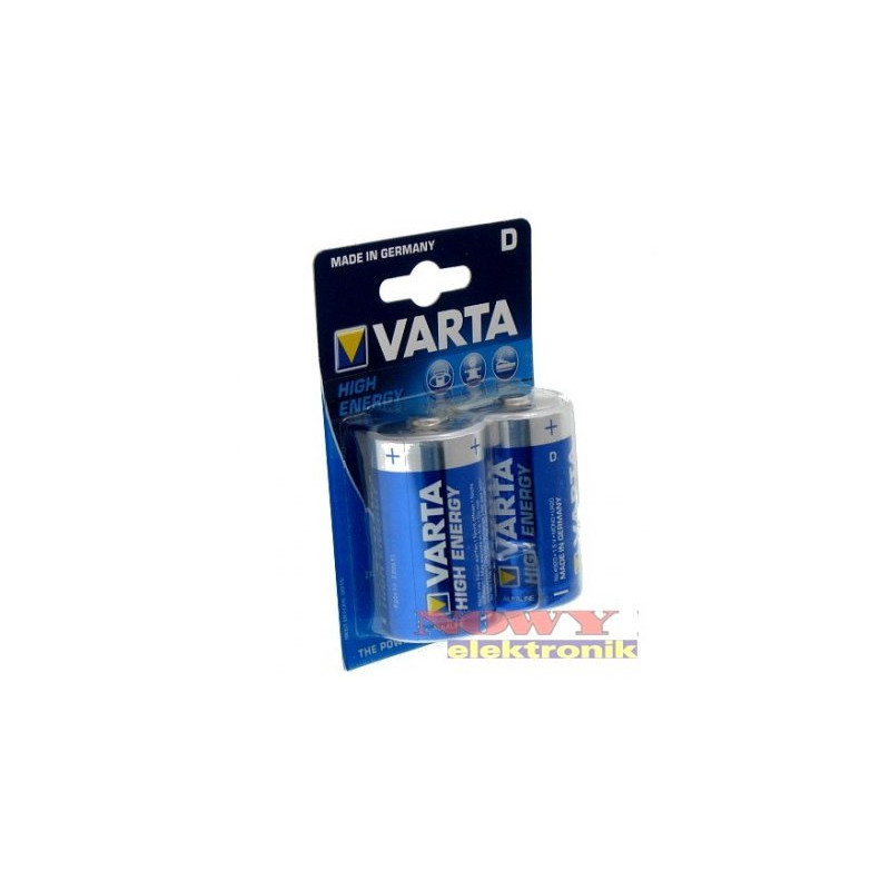 Bateria LR20 VARTA POWER LONGLIF LONGLIFE POWER / VARTA HIGH ENERGY-Baterie