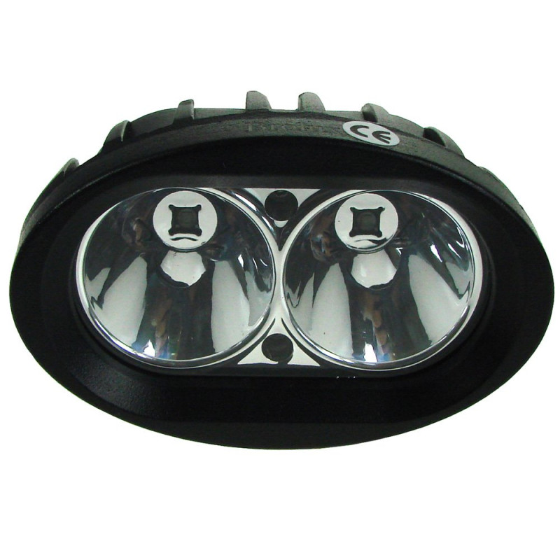 Lampa LED halogen Blue Spot 2x5W CREE IP68 12V/24V światło nieb ...