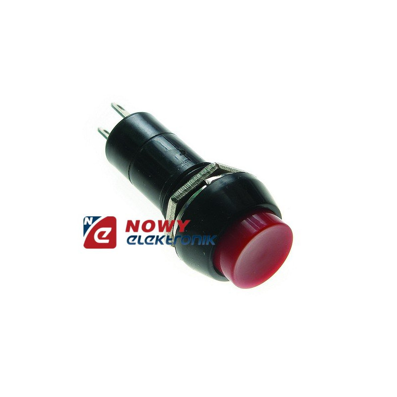 Przełącznik OFF-(ON) okr. czerw. off-(on) PBS-11B monostabilny-Podzespoły Elektroniczne