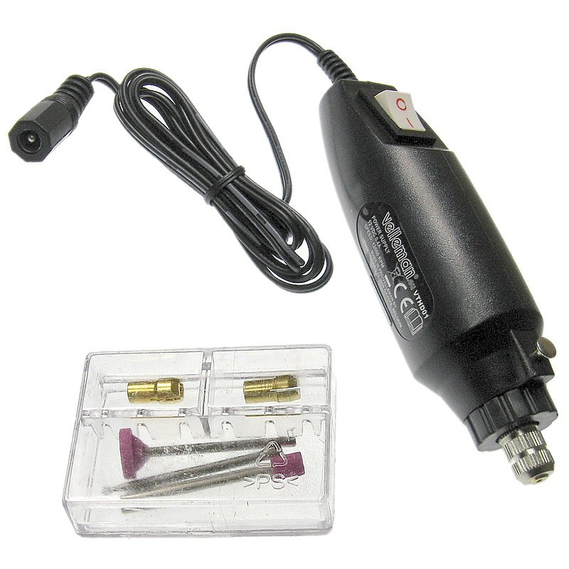 Wiertarka mini 9-18V 18000 obr/m VELLEMAN-Narzędzia Warsztatowe i ...