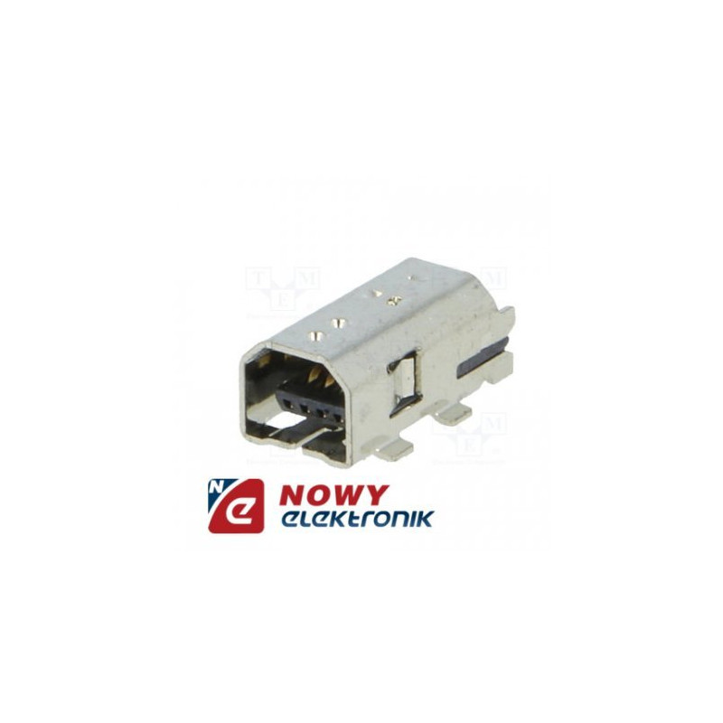 Gniazdo mini USB-B kątowe SMT 4p pin TYPE MISUMI MITSU 4S SMT | elecena ...