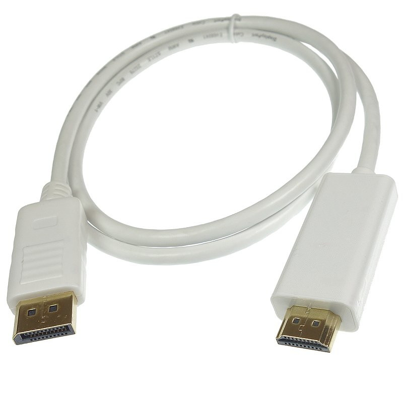 Kabel Displayport na HDMI 1m-Kable i Przyłącza RTV i PC