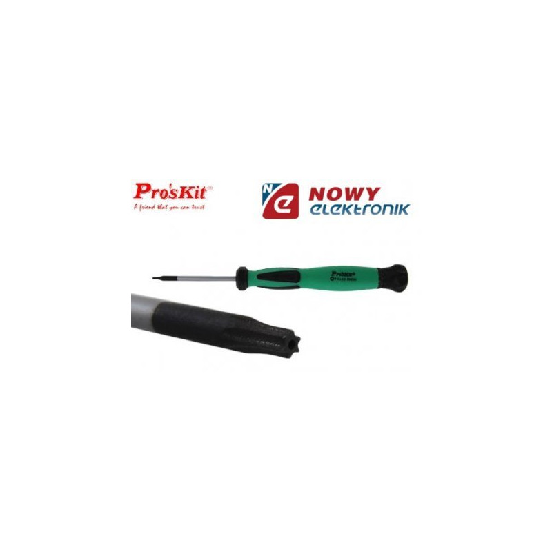 Wkrętak torx T8H ESD PROSKIT SD-083-T8H-Narzędzia Warsztatowe i Wyposażenie