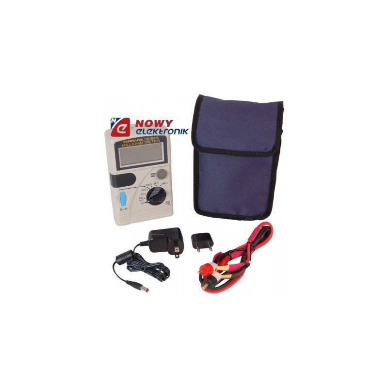 Miernik Miliomomierz 0.1mOhm dokł. 0,3% TENMARS TM508A-Mierniki i ...