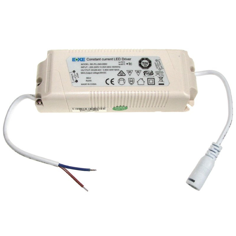 Zasilacz ZI LED prąd. 950mA 40W DC28-42V LED Driver-Zasilacze i ...