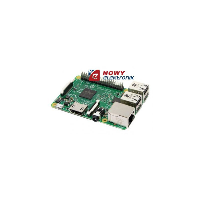 Raspberry Pi3 model B|(komputer) ORYGINAŁ 1GB RAM Wi-Fi Micro SD 1,2GHz ...