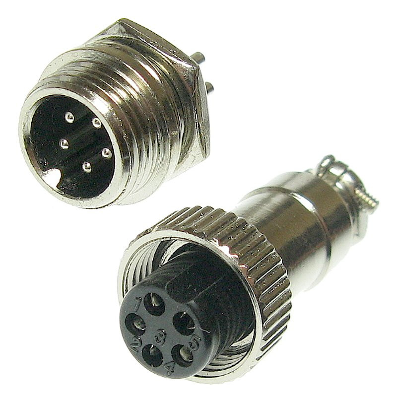 Złącze przem. DS-11-10-01-5B6 (wt+gn) przemysłowe MINI-Podzespoły ...