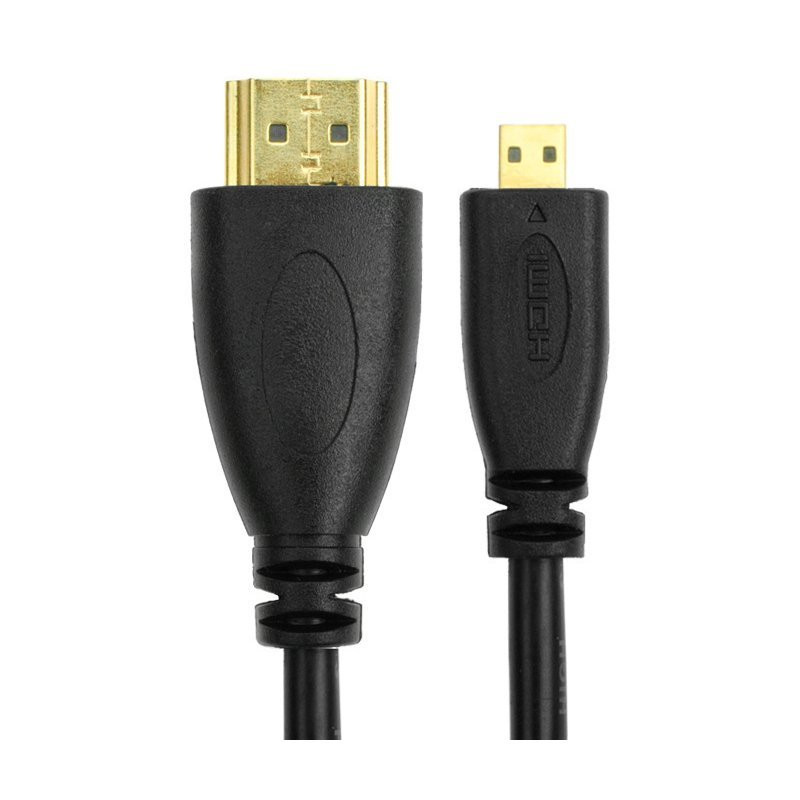 Kabel HDMI - micro HDMI 1m NEPOWER mikro-Kable i Przyłącza RTV i PC
