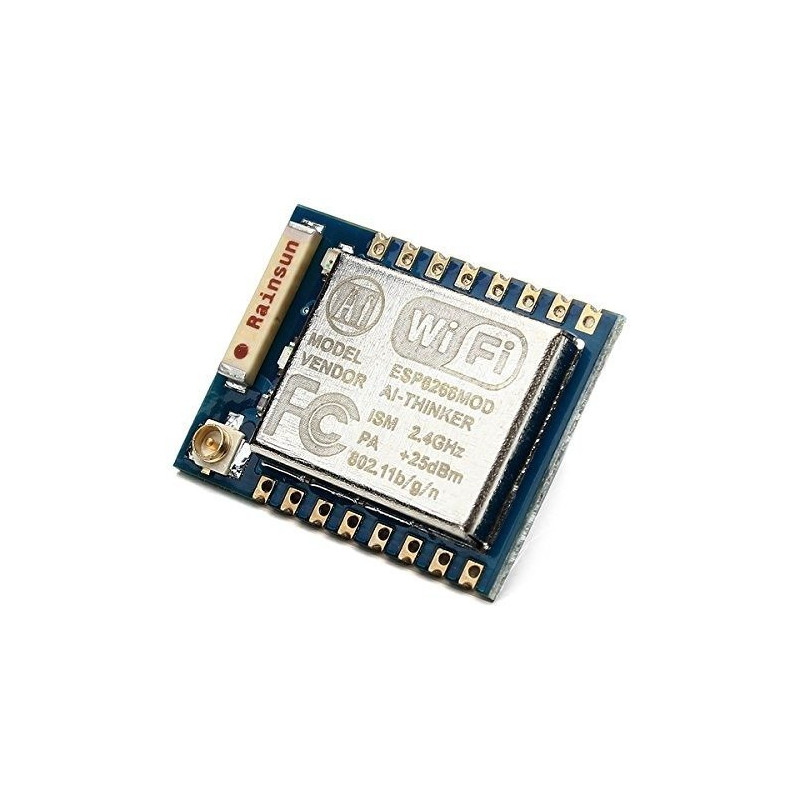 Moduł WIFI ESP8266 ESP-07 u.FL ceramiczna antena+złacze u.FL-Zestawy do ...