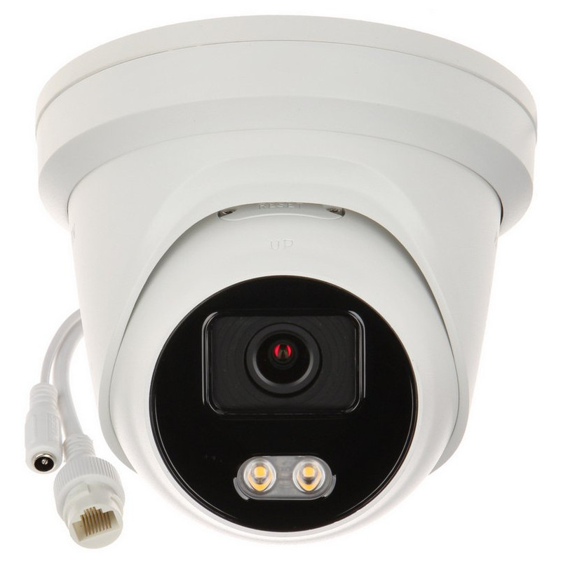 Kamera IP DS-2CD2347G2-L 2,8mm 4MPx ColorVu Kopułka biała HIKvision-Monitoring CCTV
