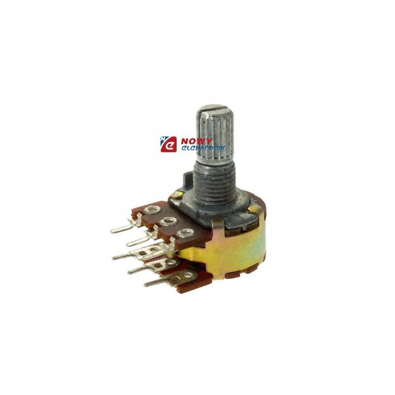 Potencjometr stereo 2x2kΩ-Podzespoły Elektroniczne