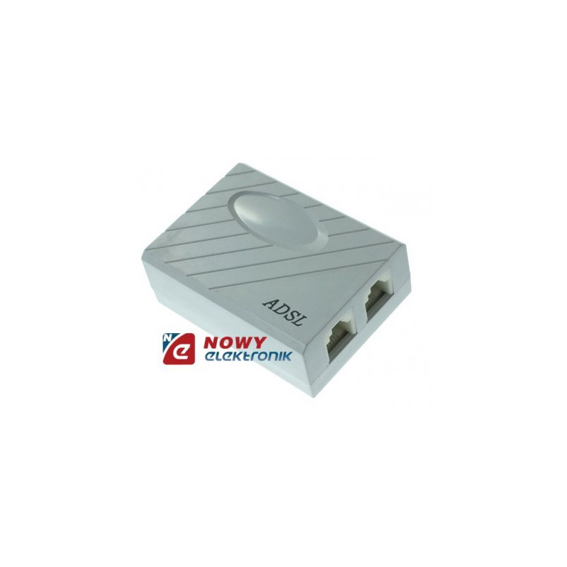 Filtr ADSL 2 port.(PC+telefon) (z przewodem)-Komputery i Tablety