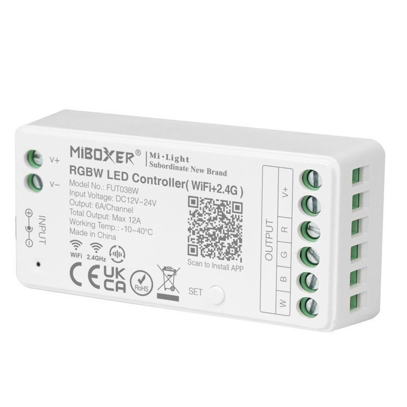 Sterownik LED RGBW/RGB Milight FUT38W WiFi BLUETOOTH TUYA ALEXA-Oświetlenie