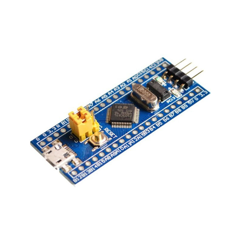 Moduł STM32F103C8T6 Cortex-M3 do ARDUINO, miniUSB startowy-Zestawy do samodzielnego montażu