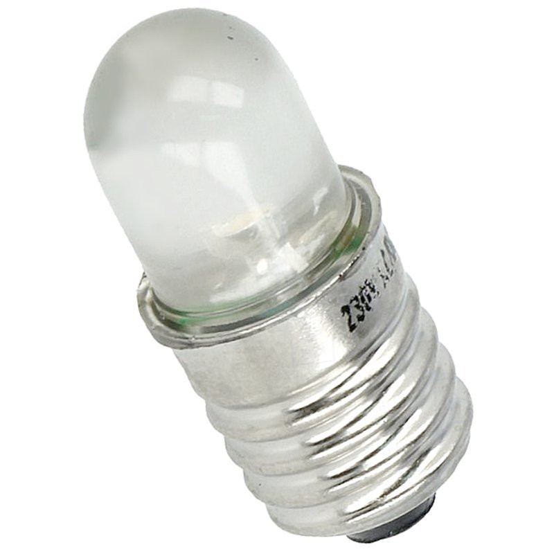 Dioda LED E10 LW-E10 biały 230V AC 1100-1600mcd żarówka-Oświetlenie