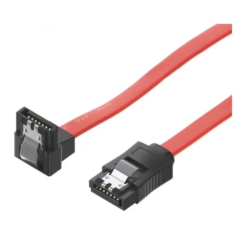 Kabel HDD SATA III 50cm prosto-kątowe-Komputery i Tablety