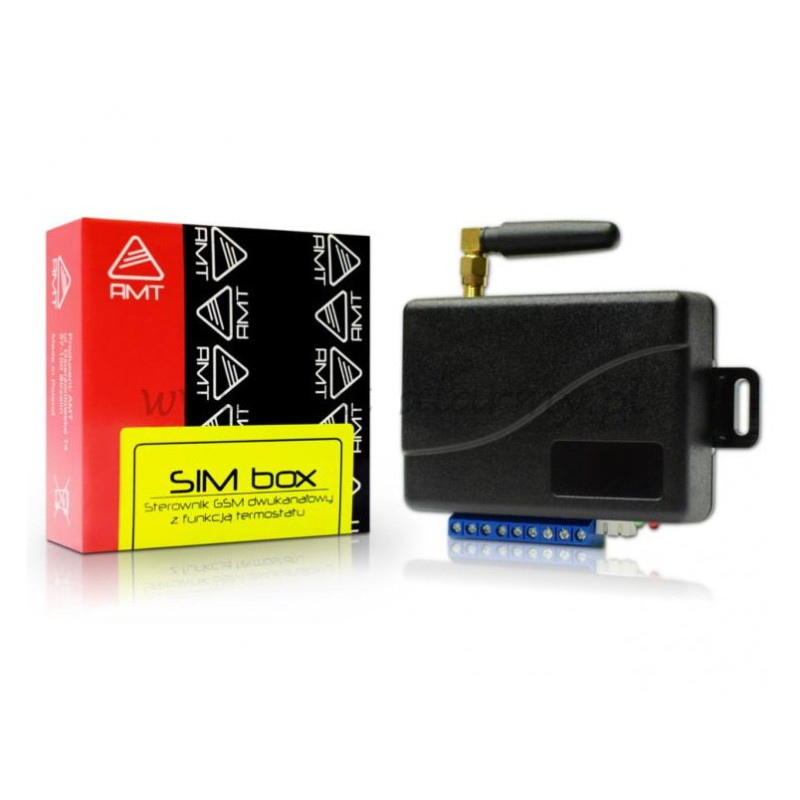 Moduł GSM powiadomienie zdalne sterowanie uniwresalne SIM BOX AMT ...