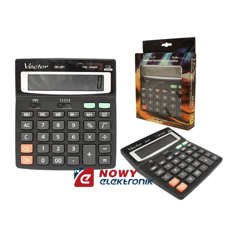 Kalkulator VECTOR DK-281-Dom i Ogród