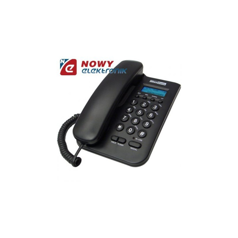 Telefon MAXCOM KXT-100 czarny-Telefony i Smartfony