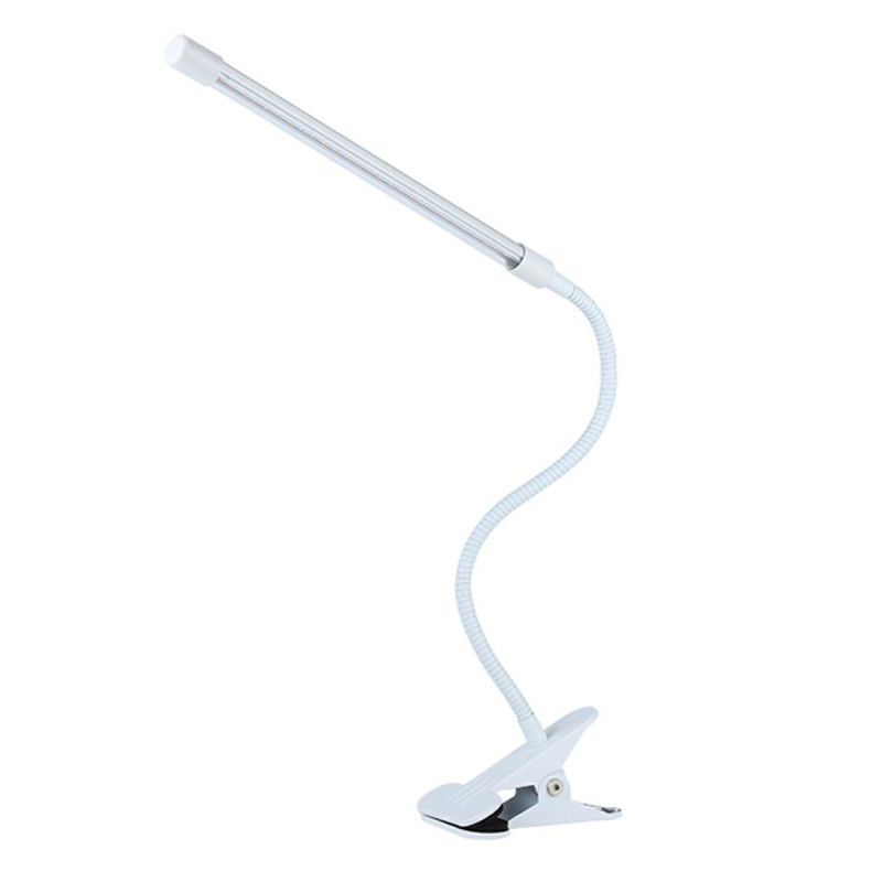 Lampka LED z klipsem ZD20B Biała-Oświetlenie