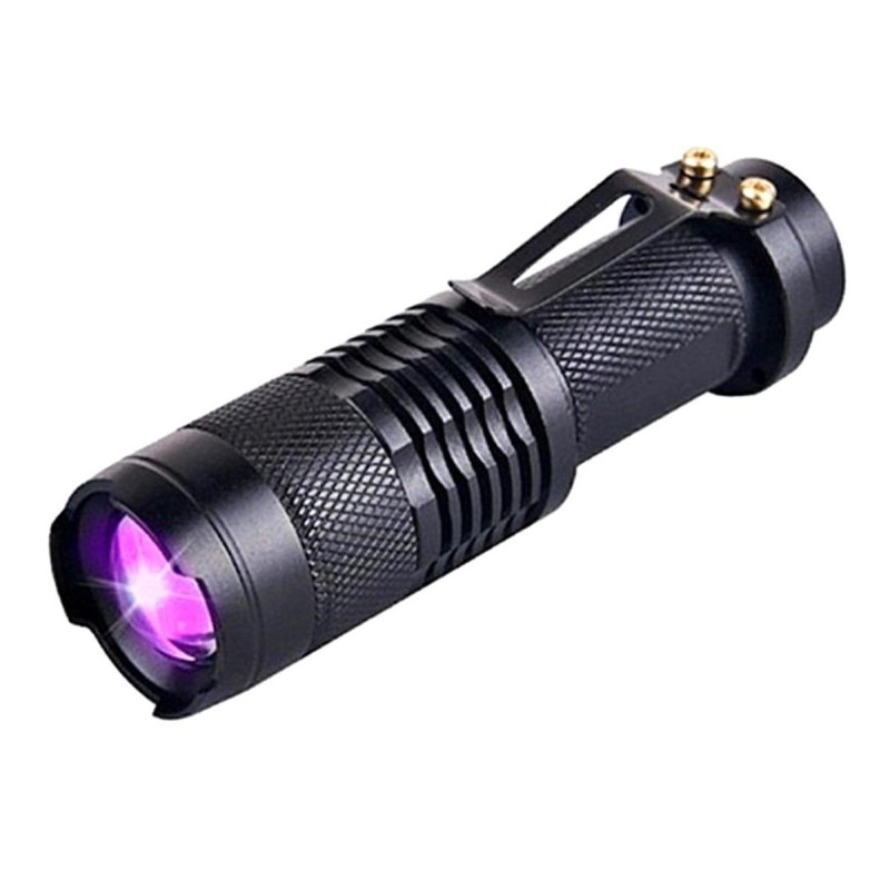 Latarka LED UV TAKTYCZNA Q5 Zoom TESTER BANKNOTÓW-Oświetlenie