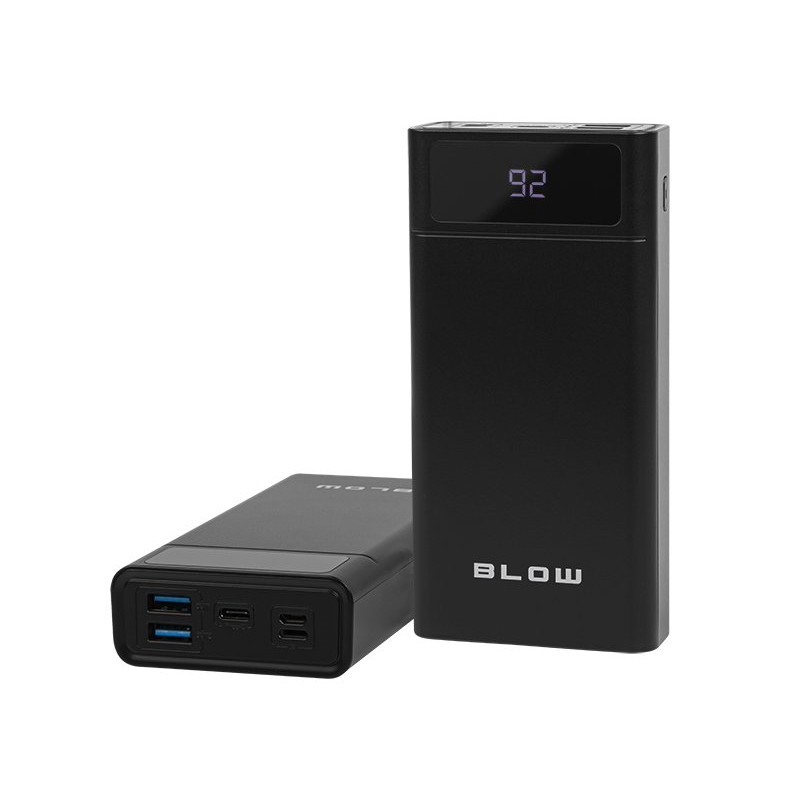Power Bank 40000mAh BLOW PB40A 2xUSB Ładowarka awaryjna USB-C ...