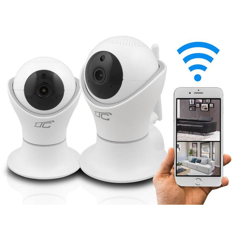 Kamera IP WiFi LTC FHD obrotowa wewnętrzna 2MPX MicroSD LTC-Monitoring CCTV
