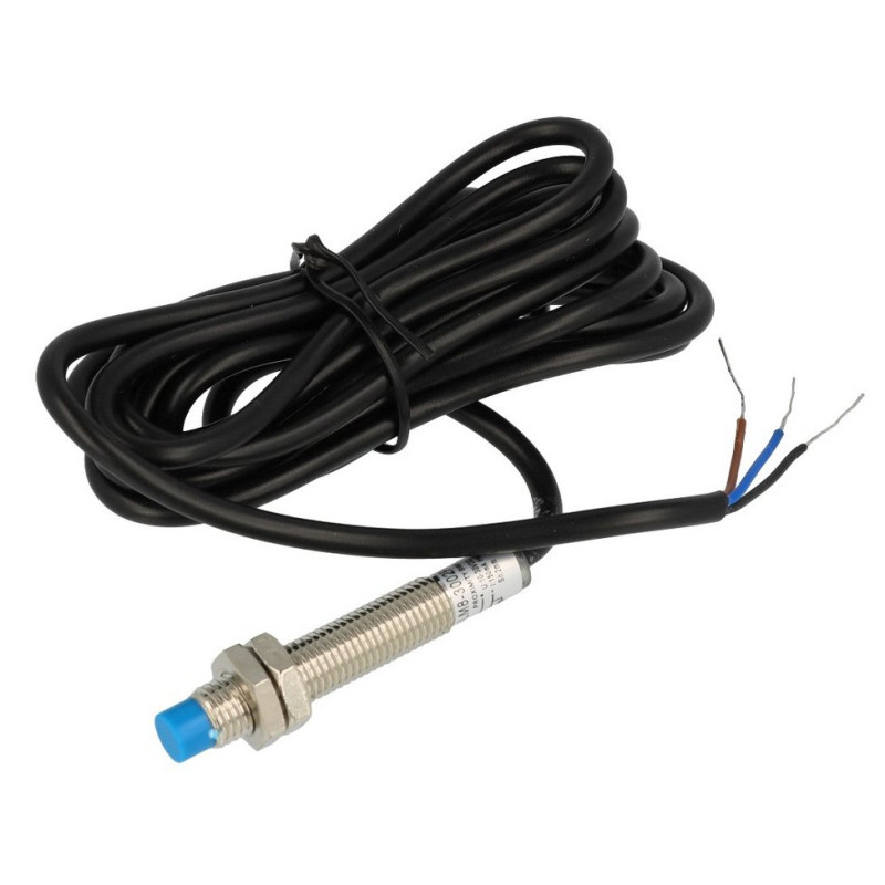 Czujnik indukcyjny LM8-3002PA M8 PNP NO 2mm 6-36VDC wysunięty-Sterowniki i Czujniki Przemysłowe