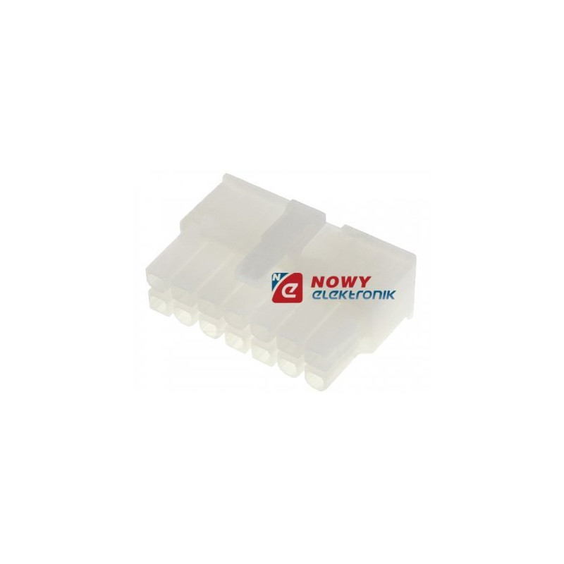 Wtyk Mini-Fit Jr MX-55-57-14R 14 pin żeński/osłona bez pin molex-Podzespoły Elektroniczne
