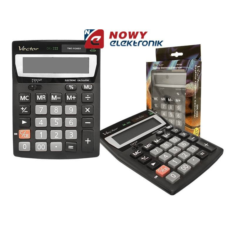 Kalkulator VECTOR DK-222-Dom i Ogród
