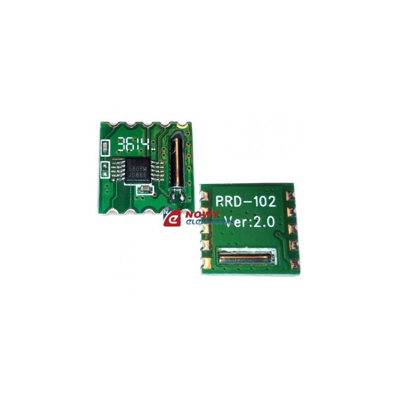Moduł Radio tuner FM RDA5807M z RDS do ARDUINO KLON-Zestawy do ...