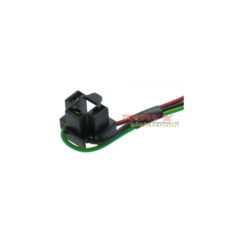 Wtyk do żarników H4/ z przew. 30cm 1,5mm wiązka-Motoryzacja