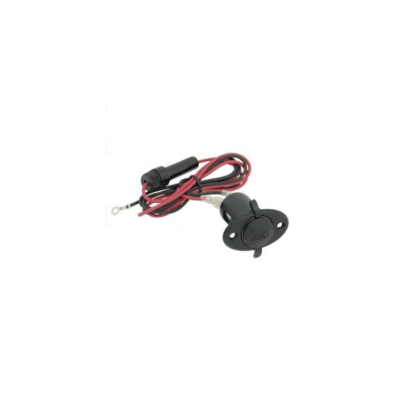 Gniazdo zapalniczki owalne 10A Z klapką 12V-Motoryzacja