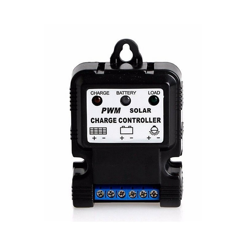 Kontroler solarny PWM 6/12V 10A regulator ładowania MINI akumulatora ...