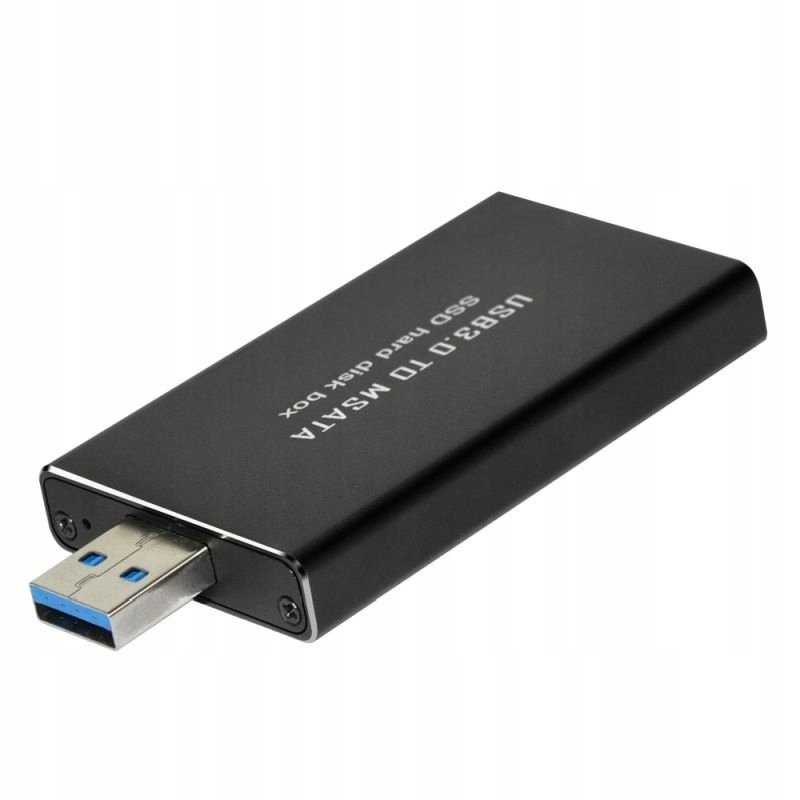 Adapter SSD mSATA do USB 3.0 obudowa HDD-Komputery i Tablety
